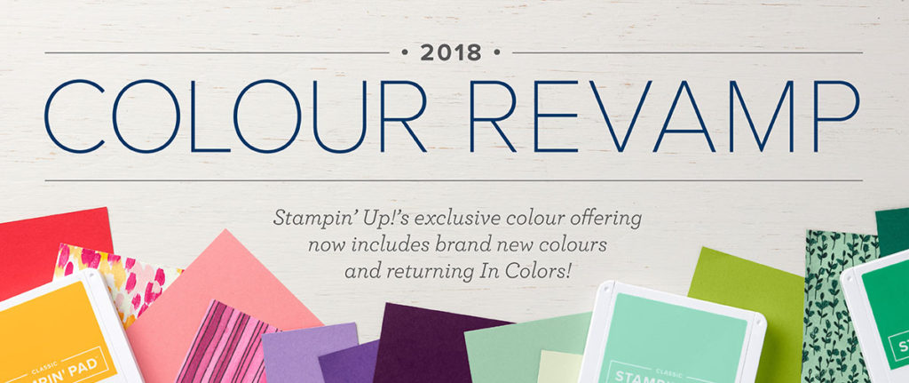 Stampin' Up! new colours coming with the 2018-19 Annual Catalogue