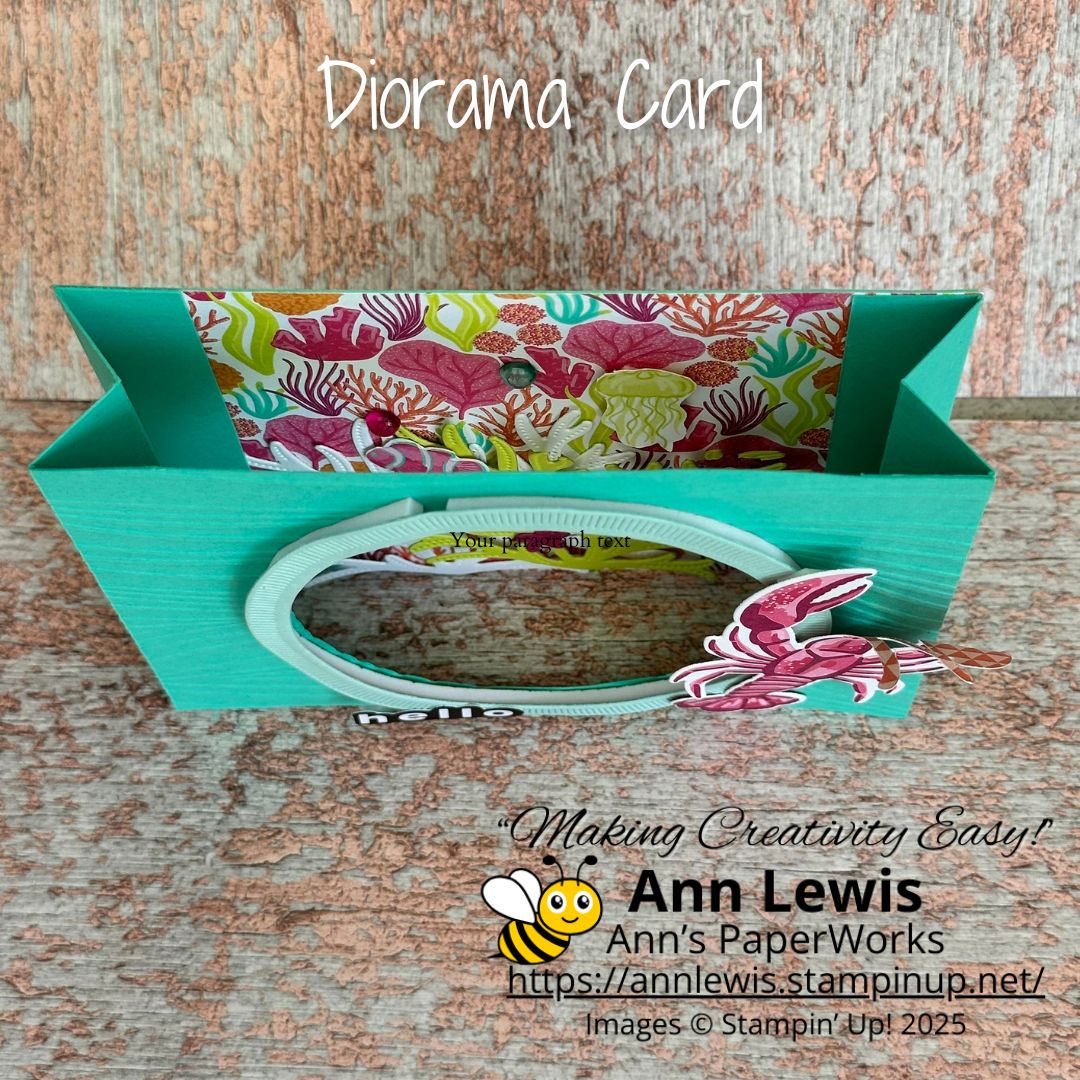 How to Make a Stunning Diorama Card with the Friends of the Ocean Suite ...